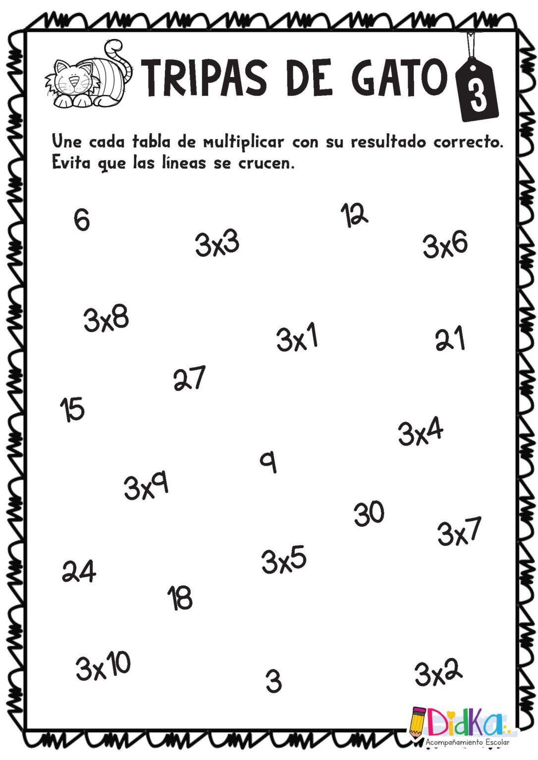 Actividades de tablas de multiplicar ¡Apréndelas de una forma divertida ...