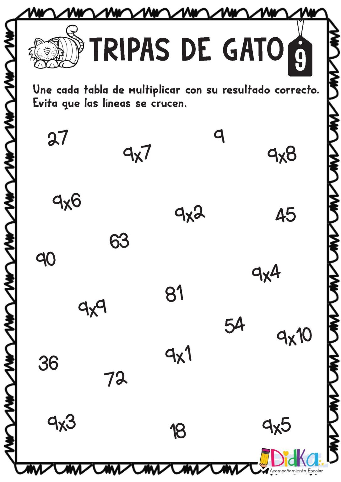 Actividades de tablas de multiplicar ¡Apréndelas de una forma divertida ...