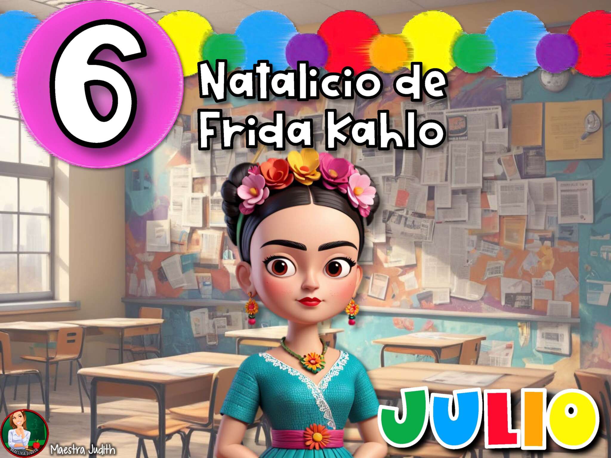 Efemérides de Julio para imprimir | Material Educativo y Material Didáctico