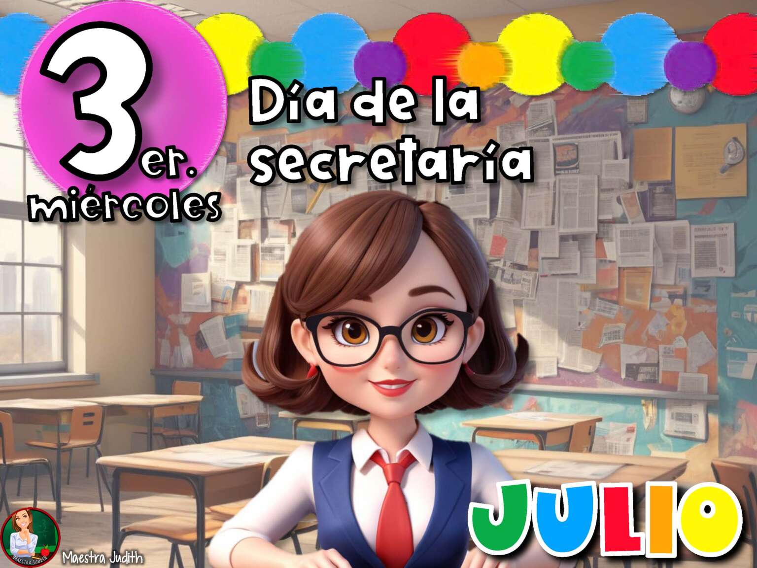 Efemérides de Julio para imprimir | Material Educativo y Material Didáctico