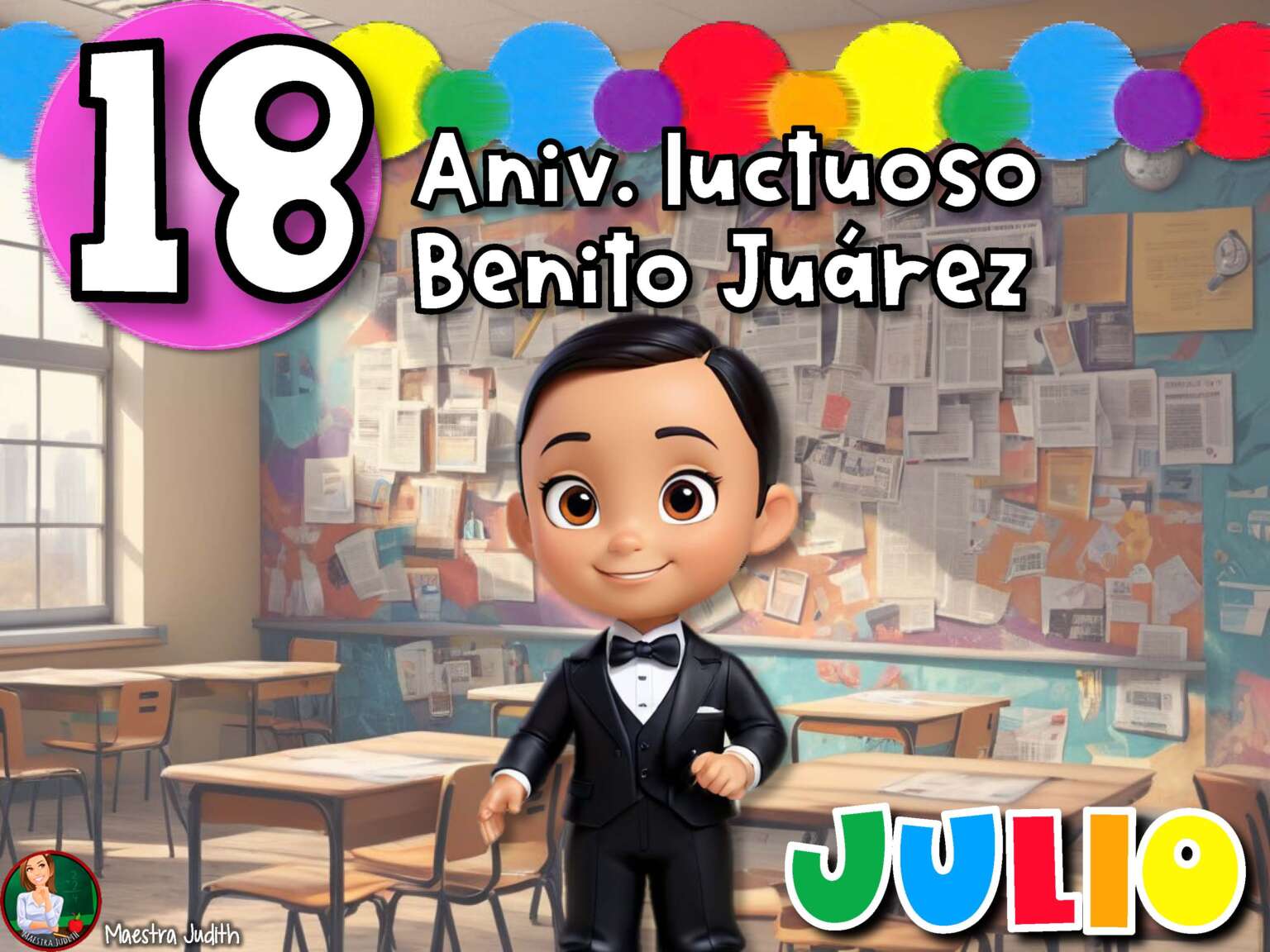 Efemérides de Julio para imprimir | Material Educativo y Material Didáctico