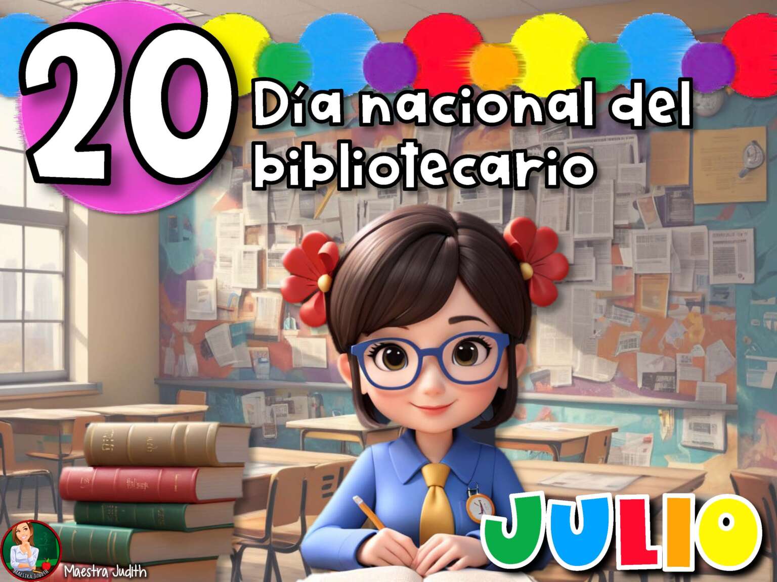 Efemérides de Julio para imprimir | Material Educativo y Material Didáctico