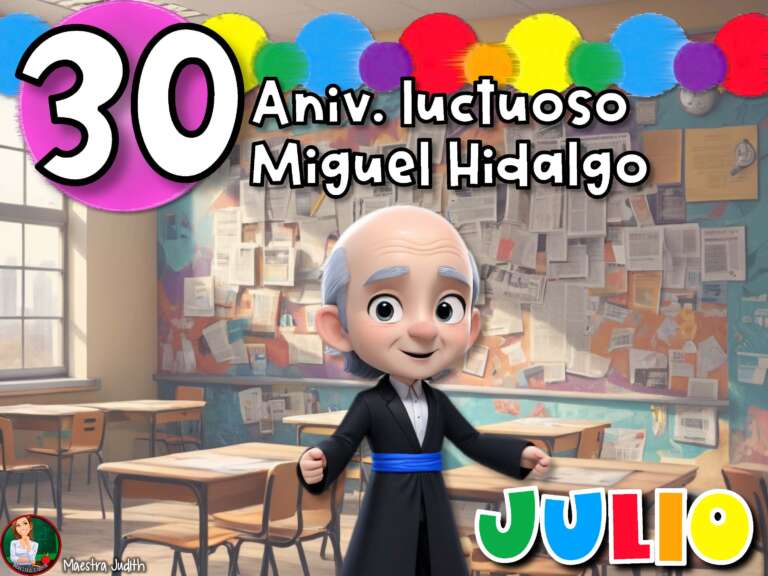 Efemérides de Julio para imprimir | Material Educativo y Material Didáctico