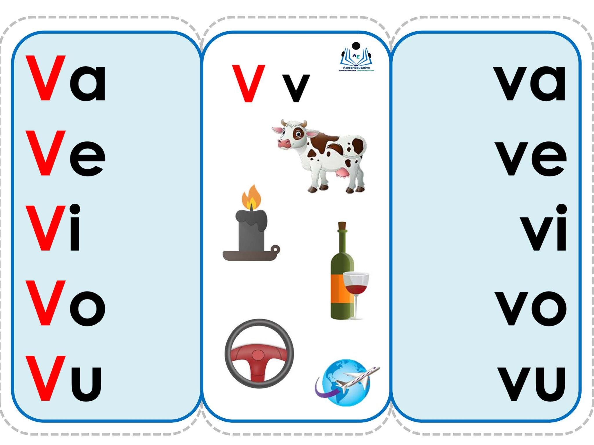 Excelente material para formar sílabas | Material Educativo y Material ...