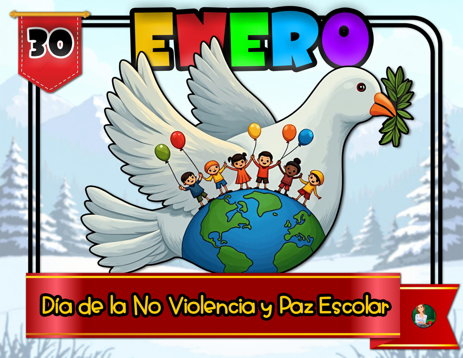 Efemérides de Enero para imprimir | Material Educativo y Material Didáctico