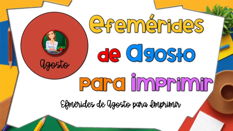 Efemérides de Agosto para imprimir | Material Educativo y Material ...